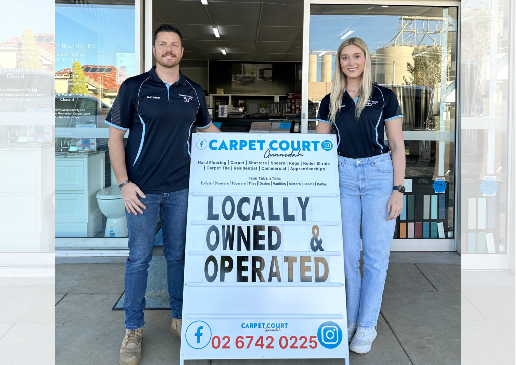 Local team at Gunnedah Carpet Court is ready to help out - Gunnedah Times
