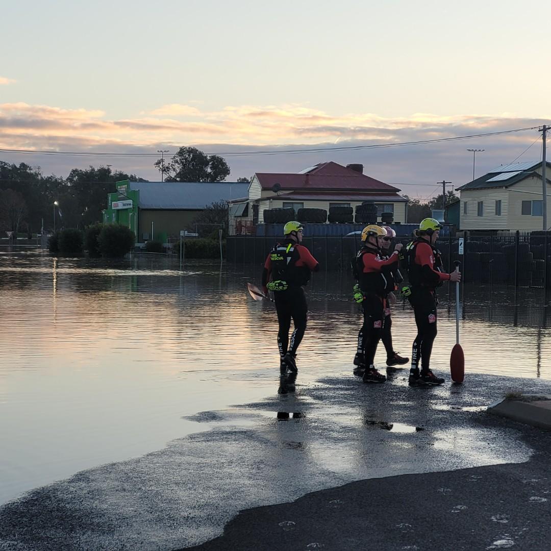 UPDATED: Major flood Namoi River Gunnedah, SES urges people not to ...
