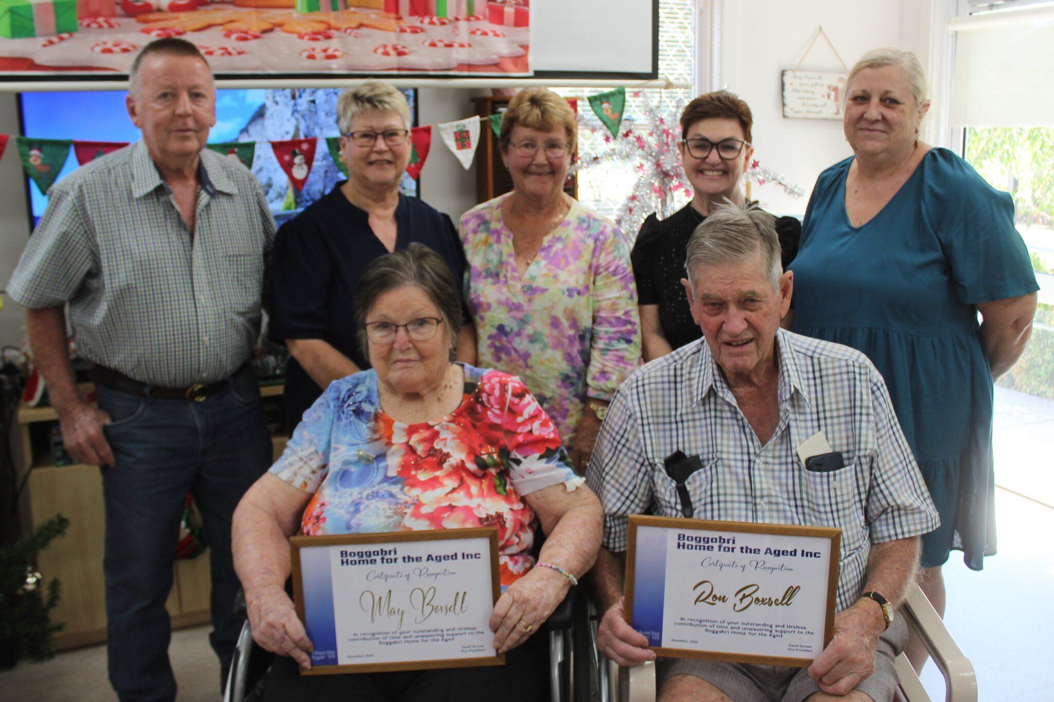 Ron and May Boxsell honoured by Glentarkie committee - Gunnedah Times